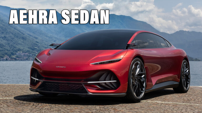 Aehra Sedan Has A 497-Mile EV Range And Turns Heads Like A Supercar ...