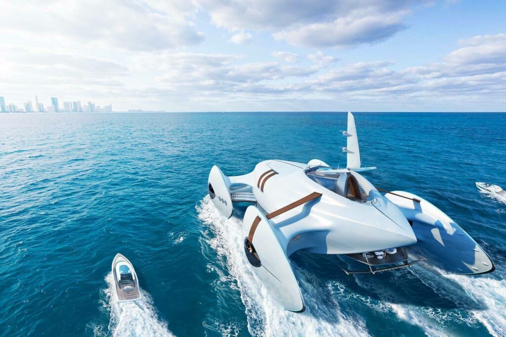 This Giant Yacht Looks Like A Retrofuturistic 1920’s Racecar And It’s ...
