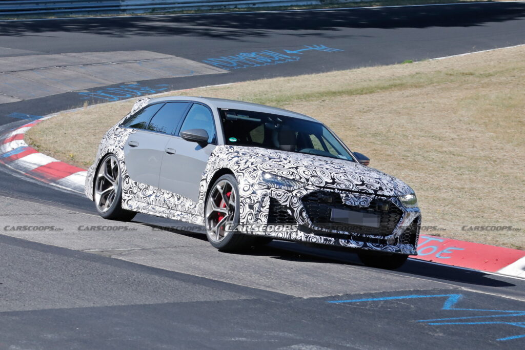 Hardcore Audi RS6 Spied With Revised Aero, Could Be Called The GT ...
