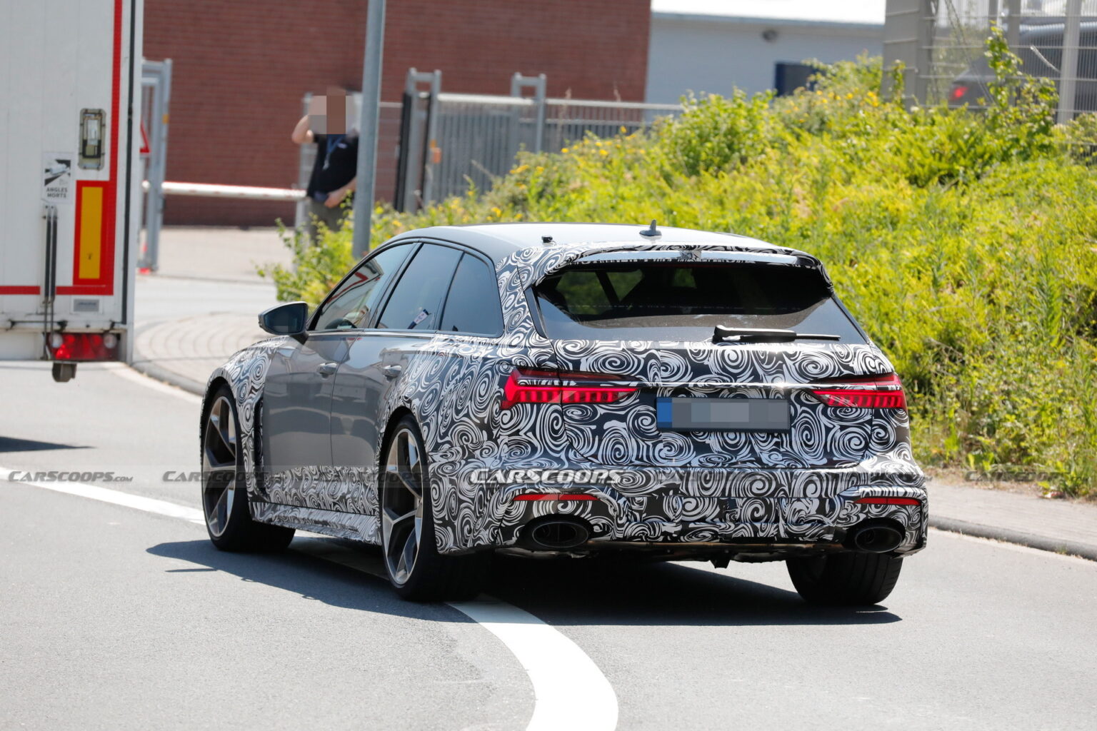 Hardcore Audi RS6 Spied With Revised Aero, Could Be Called The GT ...