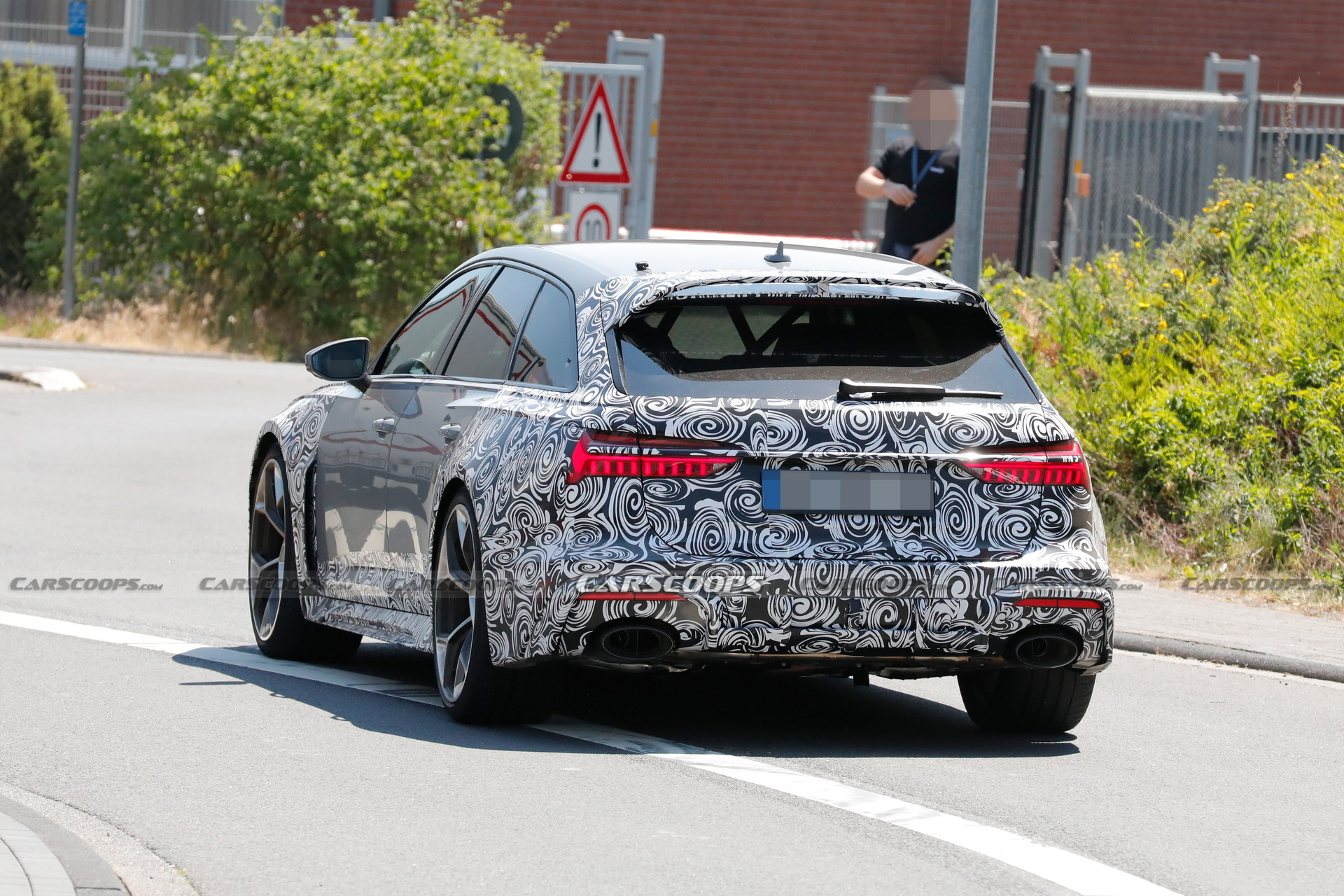 Hardcore Audi RS6 Spied With Revised Aero, Could Be Called The GT ...