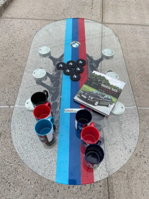 BMW Lovers Gather Around The Ultimate V0 Coffee Table | Carscoops