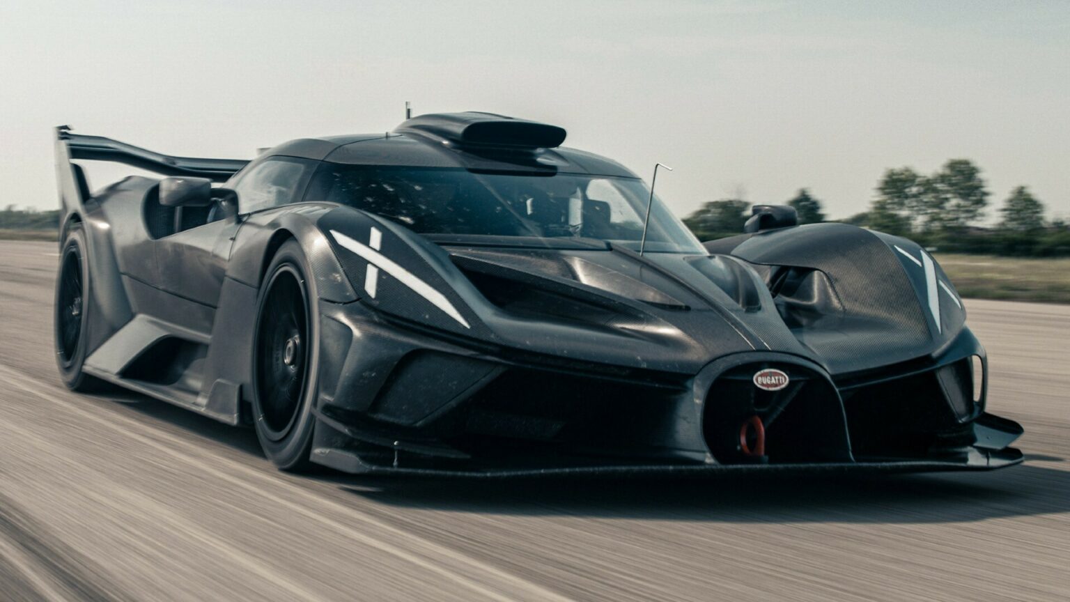 The Bugatti Bolide Looks And Sounds Even More Alien During High-Speed ...