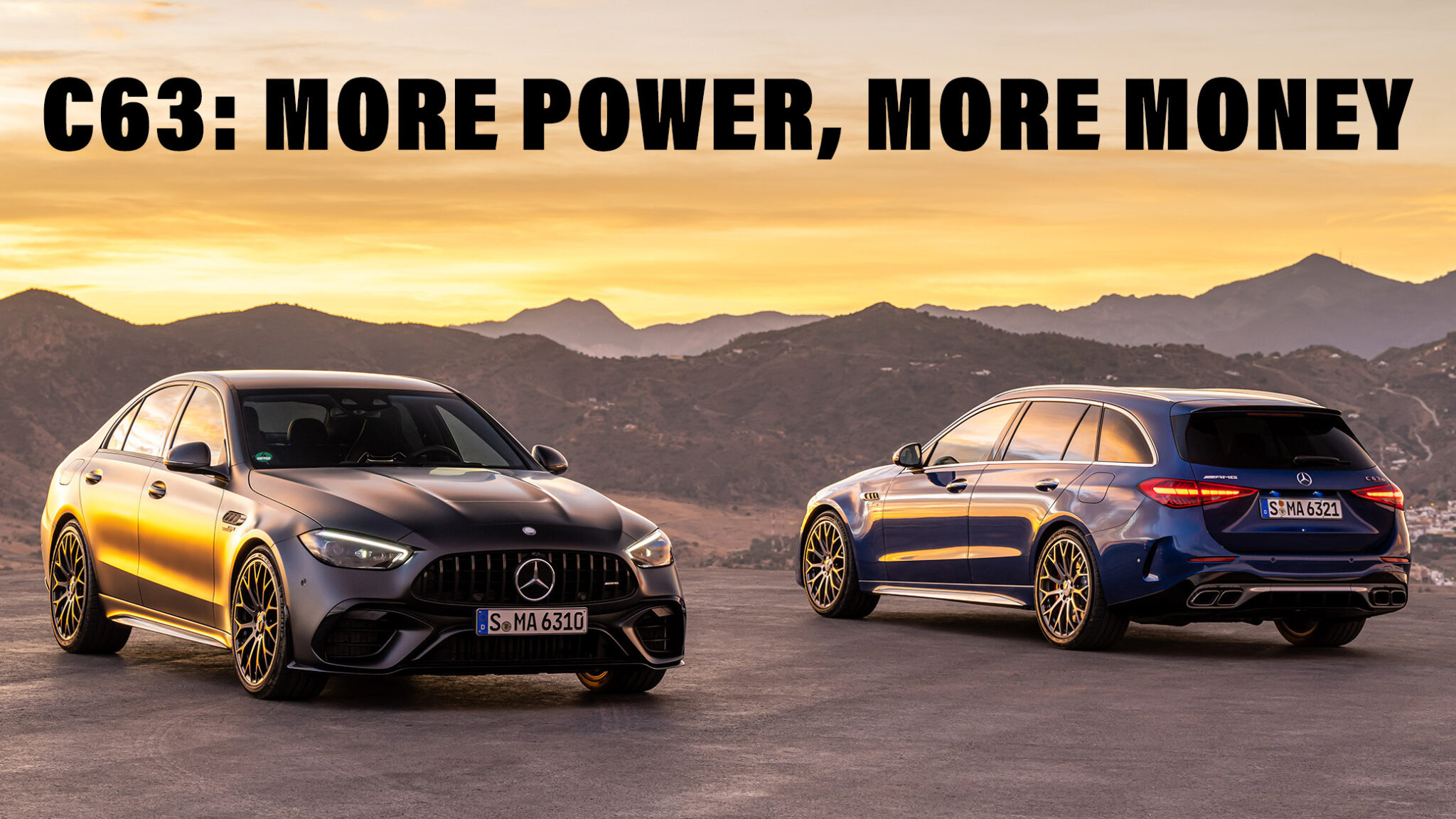 Mercedes-AMG C63 S E Performance Costs Over $15k More Than A BMW M3 In ...