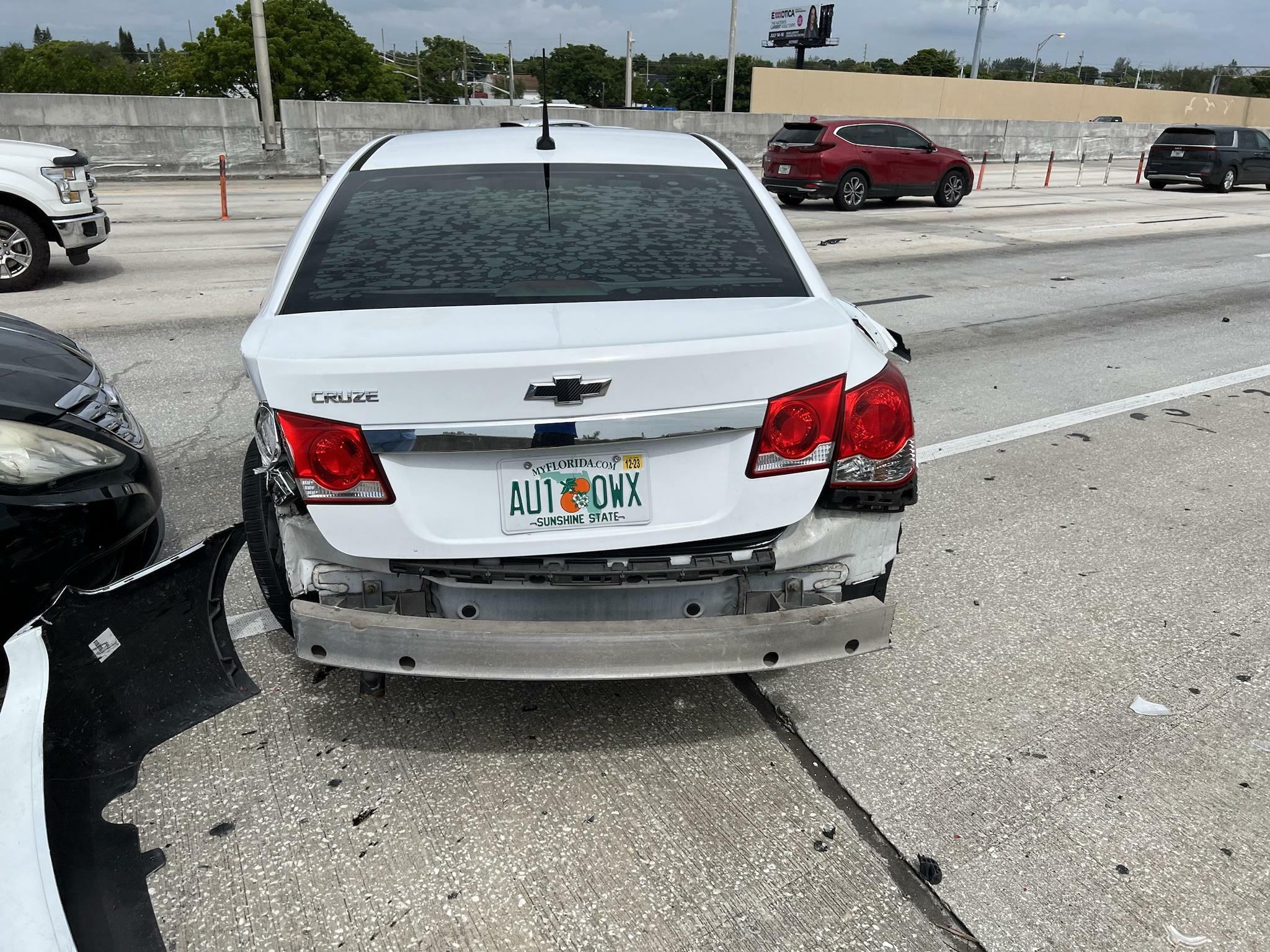 A Sneeze Allegedly Caused This Chevy Driver To Crash Across Five Lanes ...