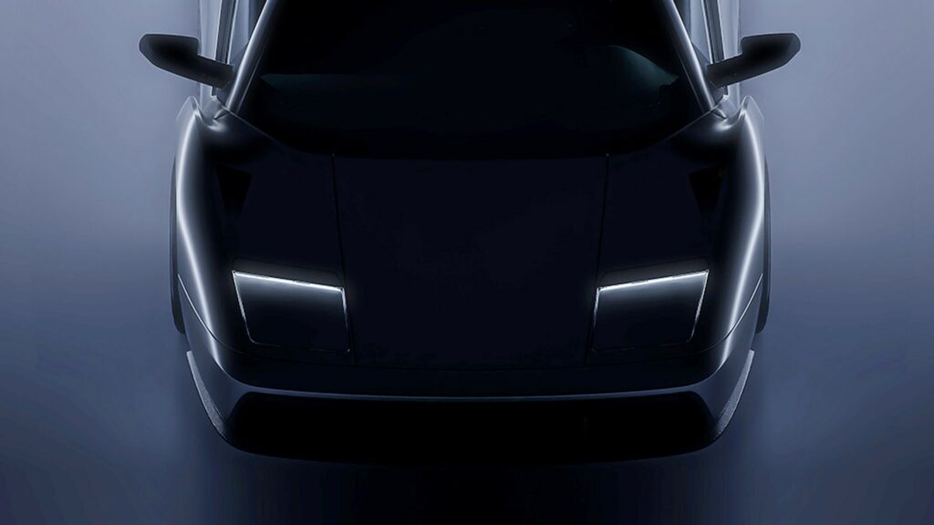 Restomodded Lamborghini Diablo Teased Ahead Of July 6 Debut | Carscoops