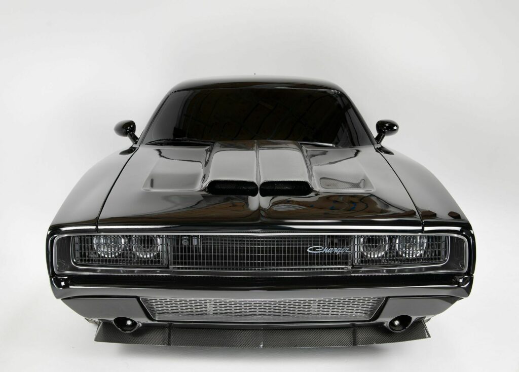 Black Velvet Challenger Hellcat Is ExoMod’s Ultimate 1968 Charger ...
