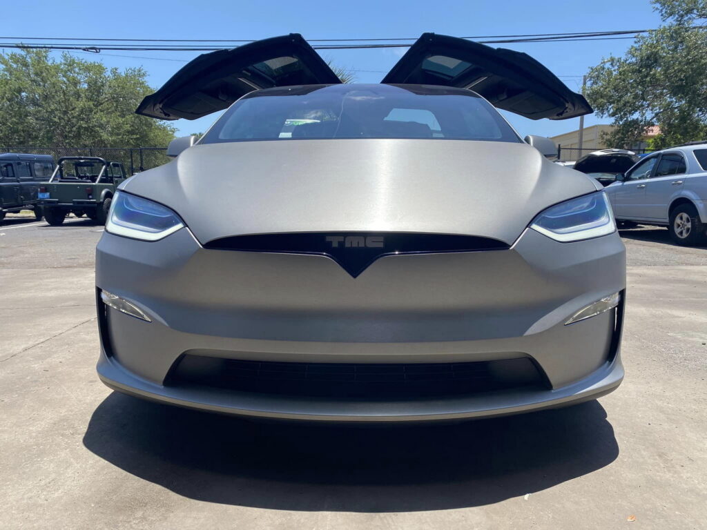 Tesla Model X Transformed Into Back To The Future Machine Inspired By ...