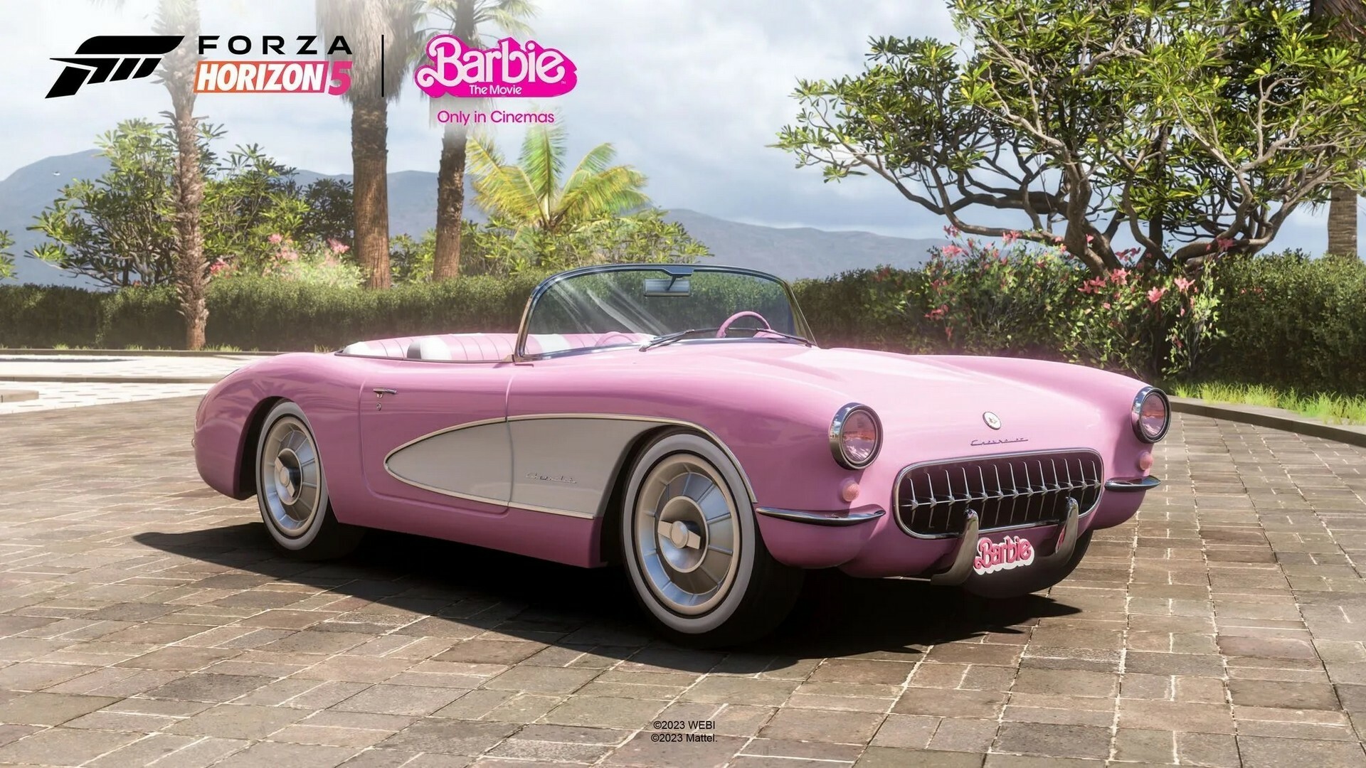 Barbie’s 1956 Corvette Electromod Heads To Forza Horizon 5 | Carscoops