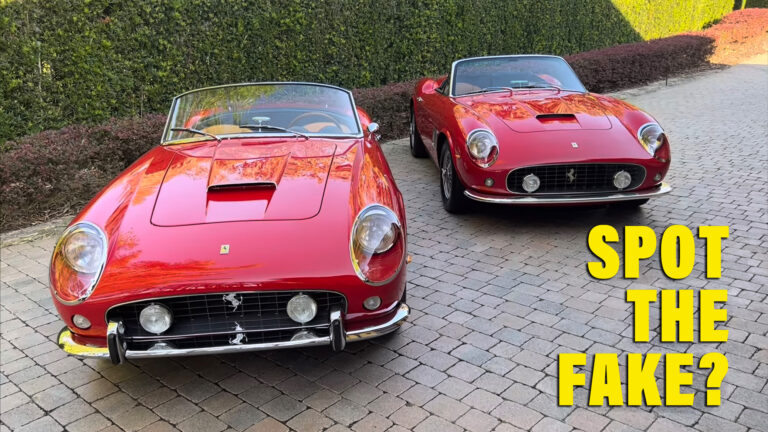 Would You Spot The $20M Difference Between These Real And Fake Ferraris ...