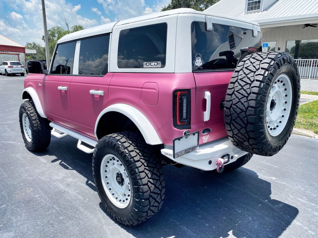Custom Ford Bronco Is So Pink It’ll Make Barbie Trade Her Jeep | Carscoops