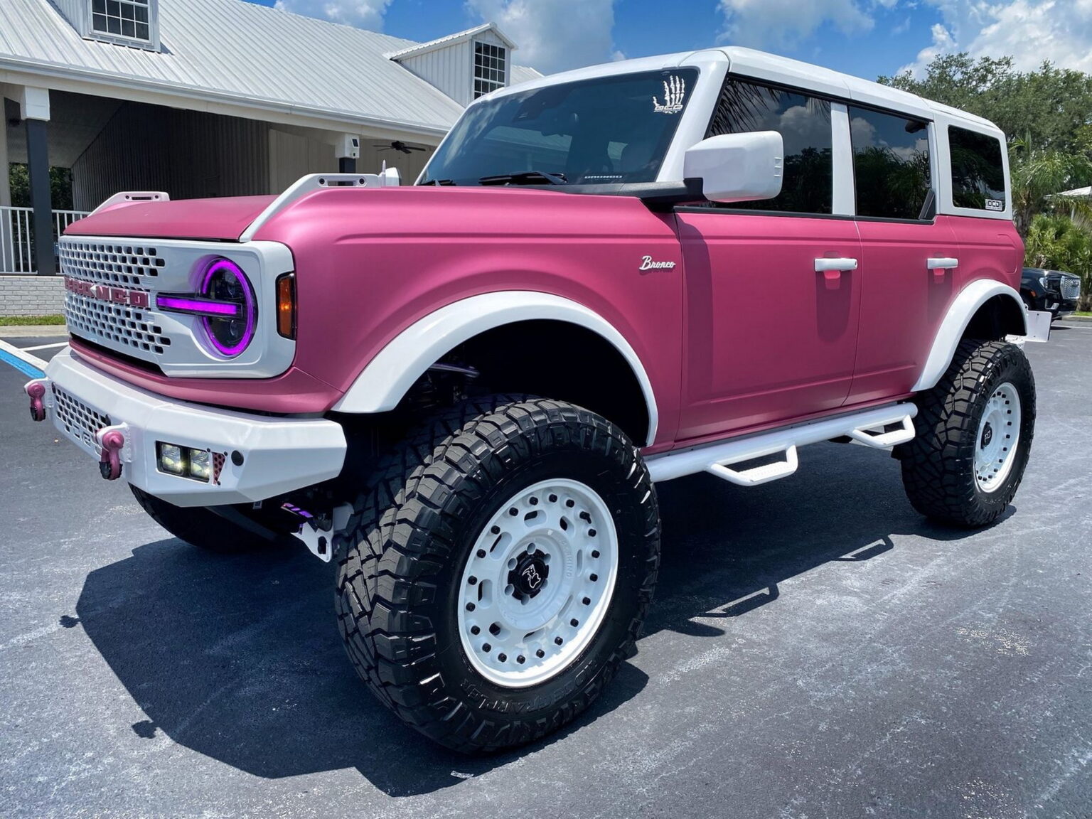Custom Ford Bronco Is So Pink It’ll Make Barbie Trade Her Jeep | Carscoops