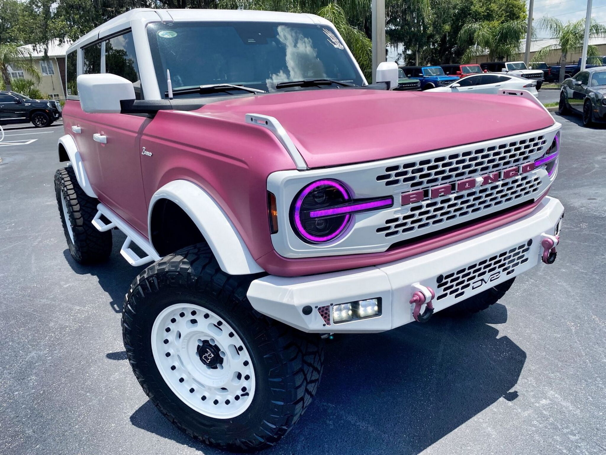 Custom Ford Bronco Is So Pink It’ll Make Barbie Trade Her Jeep | Carscoops