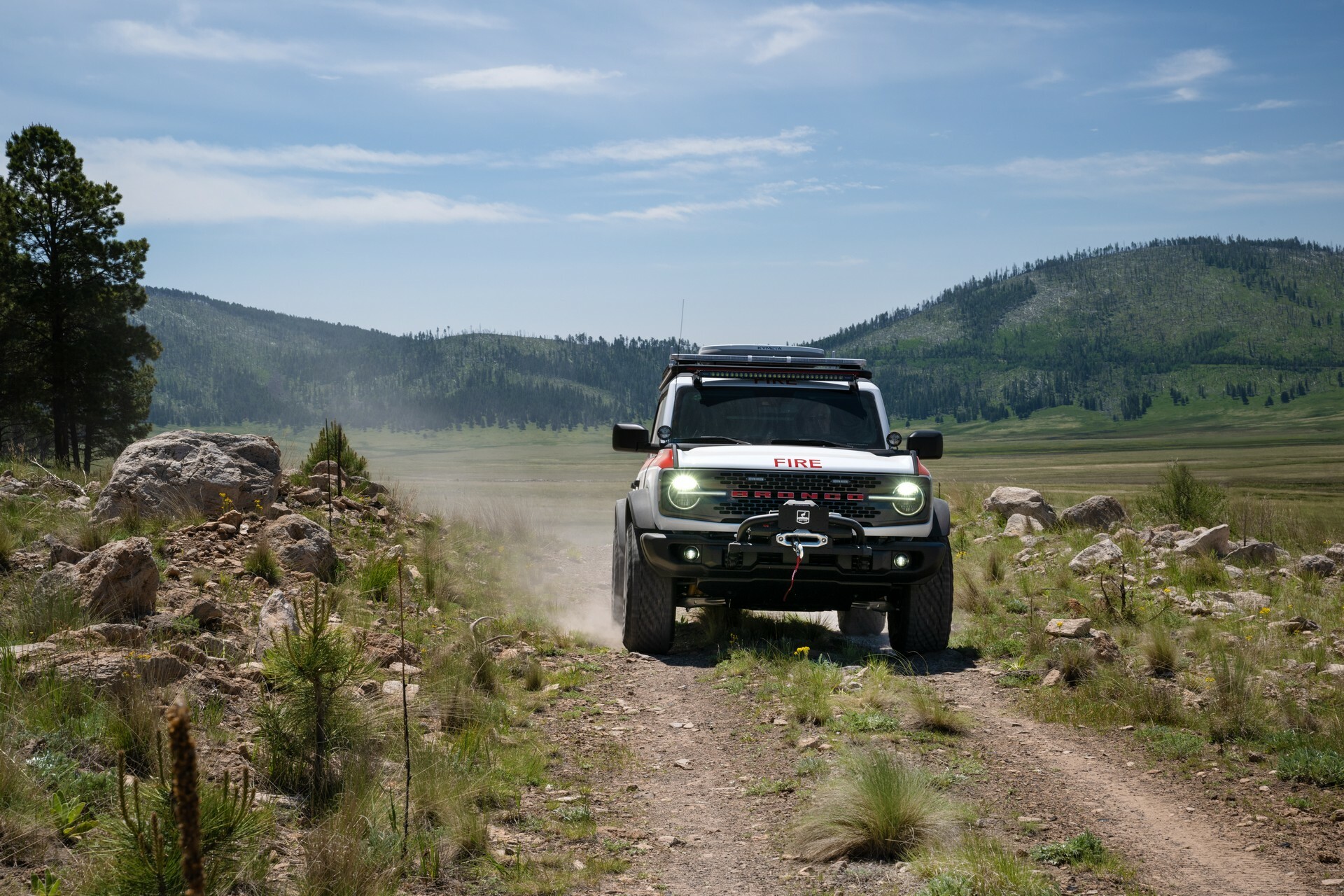 Ford’s Bronco Wildland Firefighting Command Vehicle Is Hot Stuff ...