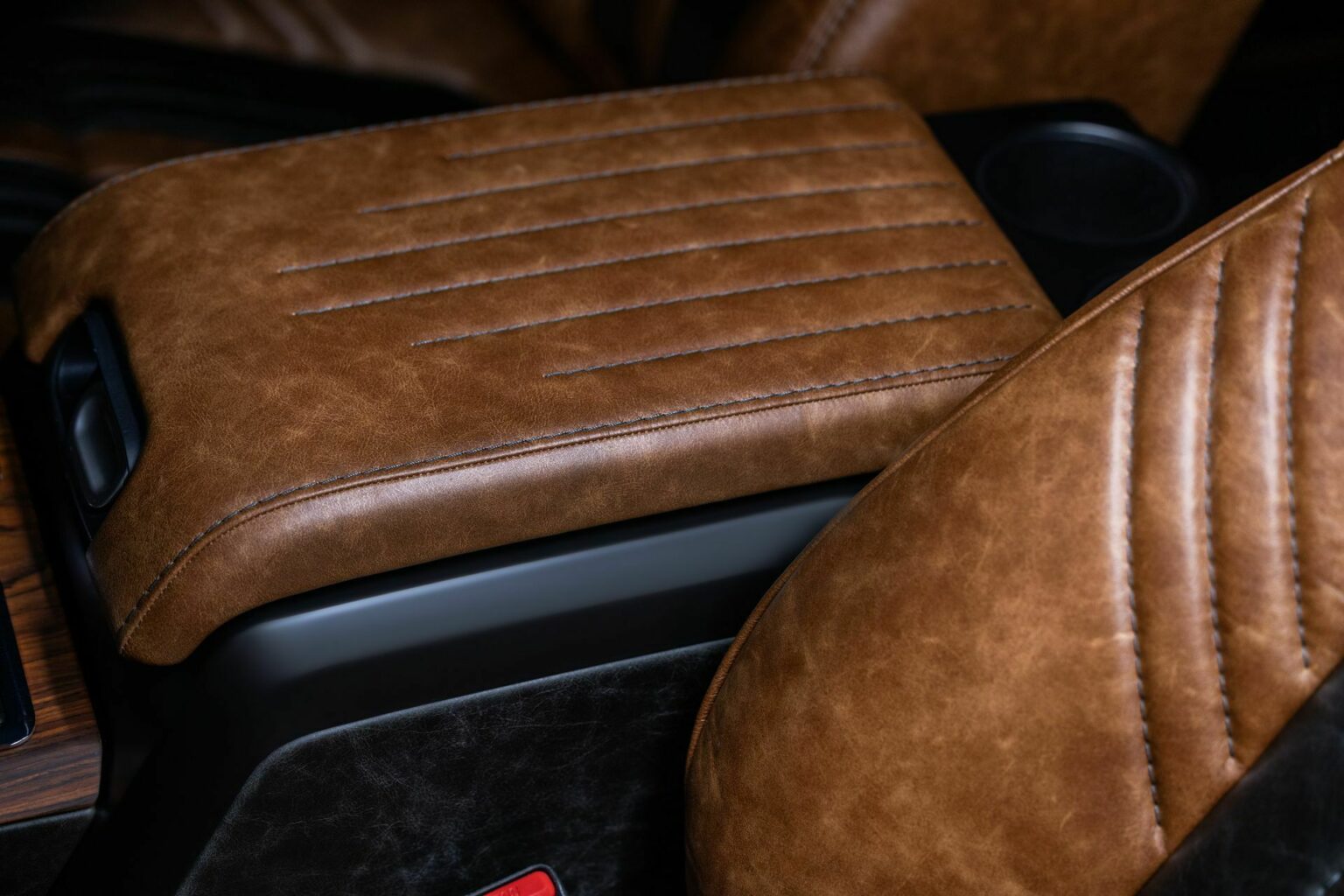 Brown And Black Leather Makes For One Unique Ford F-150 Raptor | Carscoops