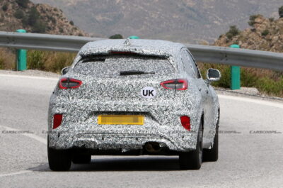 2024 Ford Puma Facelift Makes Spy Debut In ST Guise | Carscoops