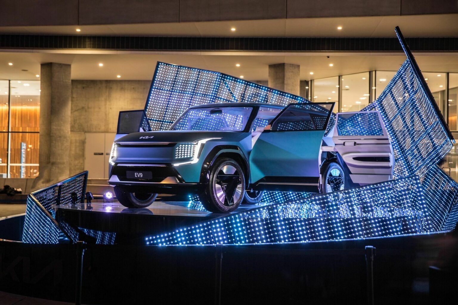 Kia Showcases Concept EV9 In Australia With Impressive Outdoor Display ...