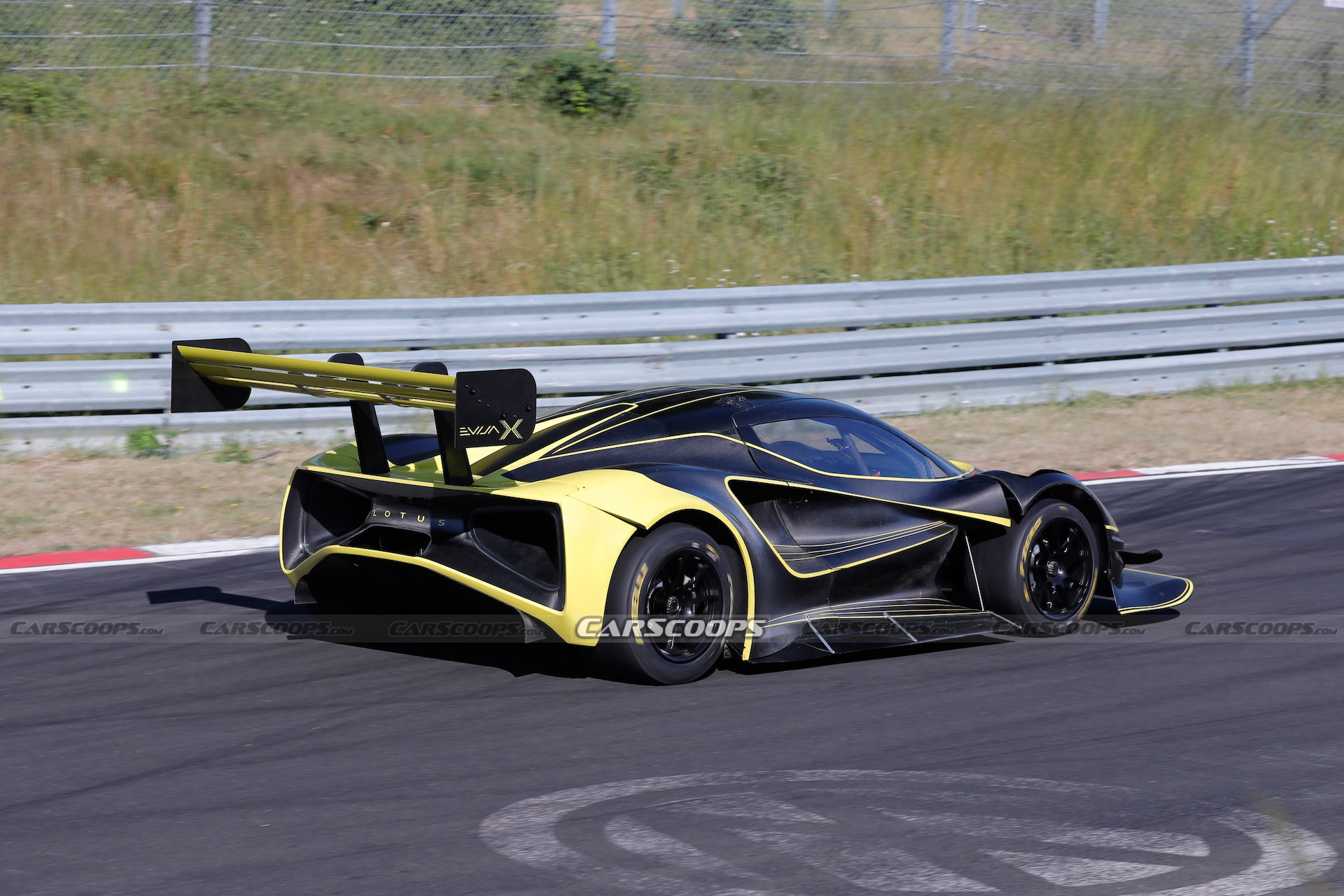 Wing-Tastic Lotus Evija X Nurburgring Record Attempt Thwarted By Mysterious Breakdown | Carscoops