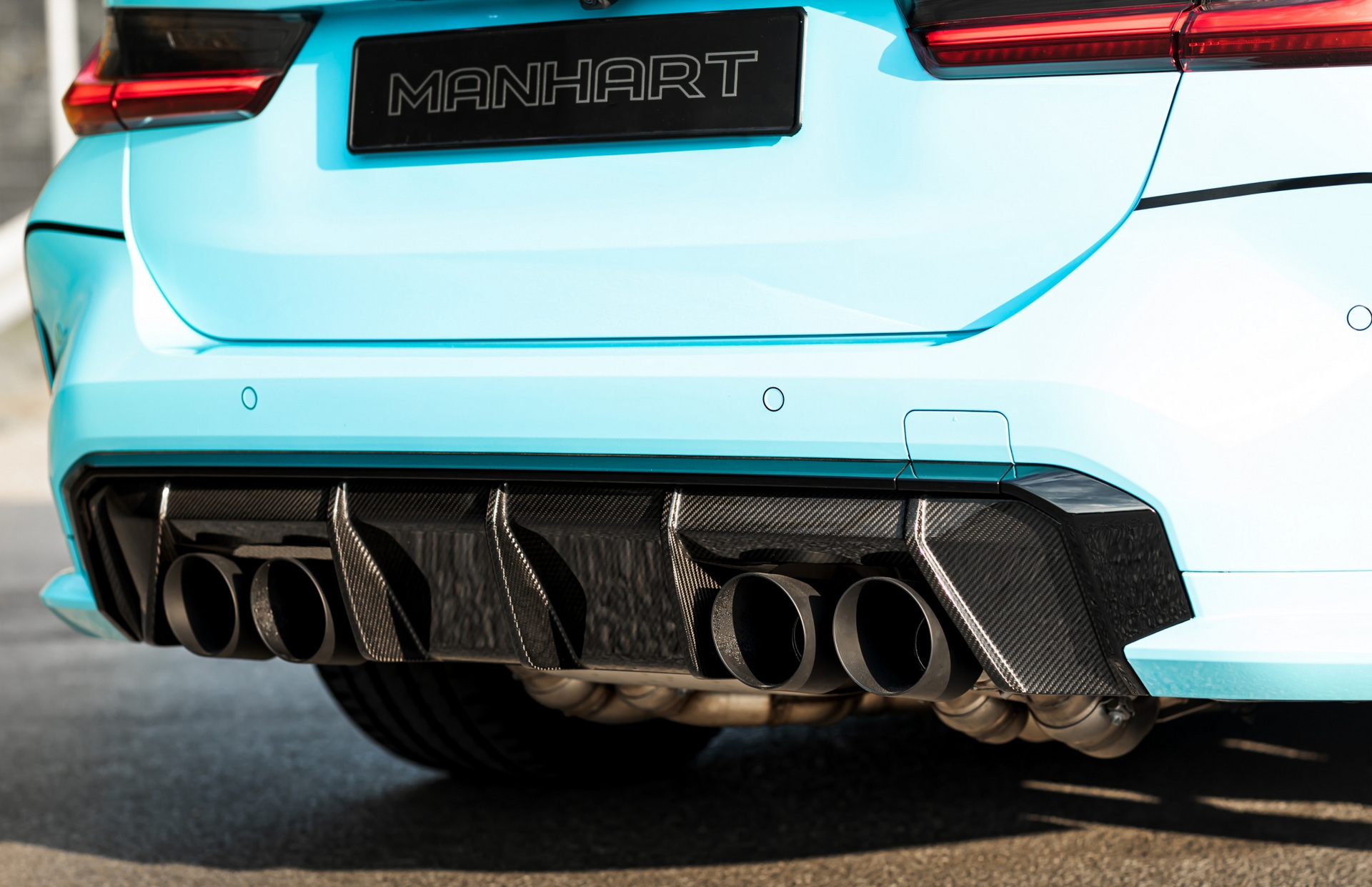 BMW M3 Touring Gets 641 HP, More Carbon, And A Baby Blue Wrap By ...