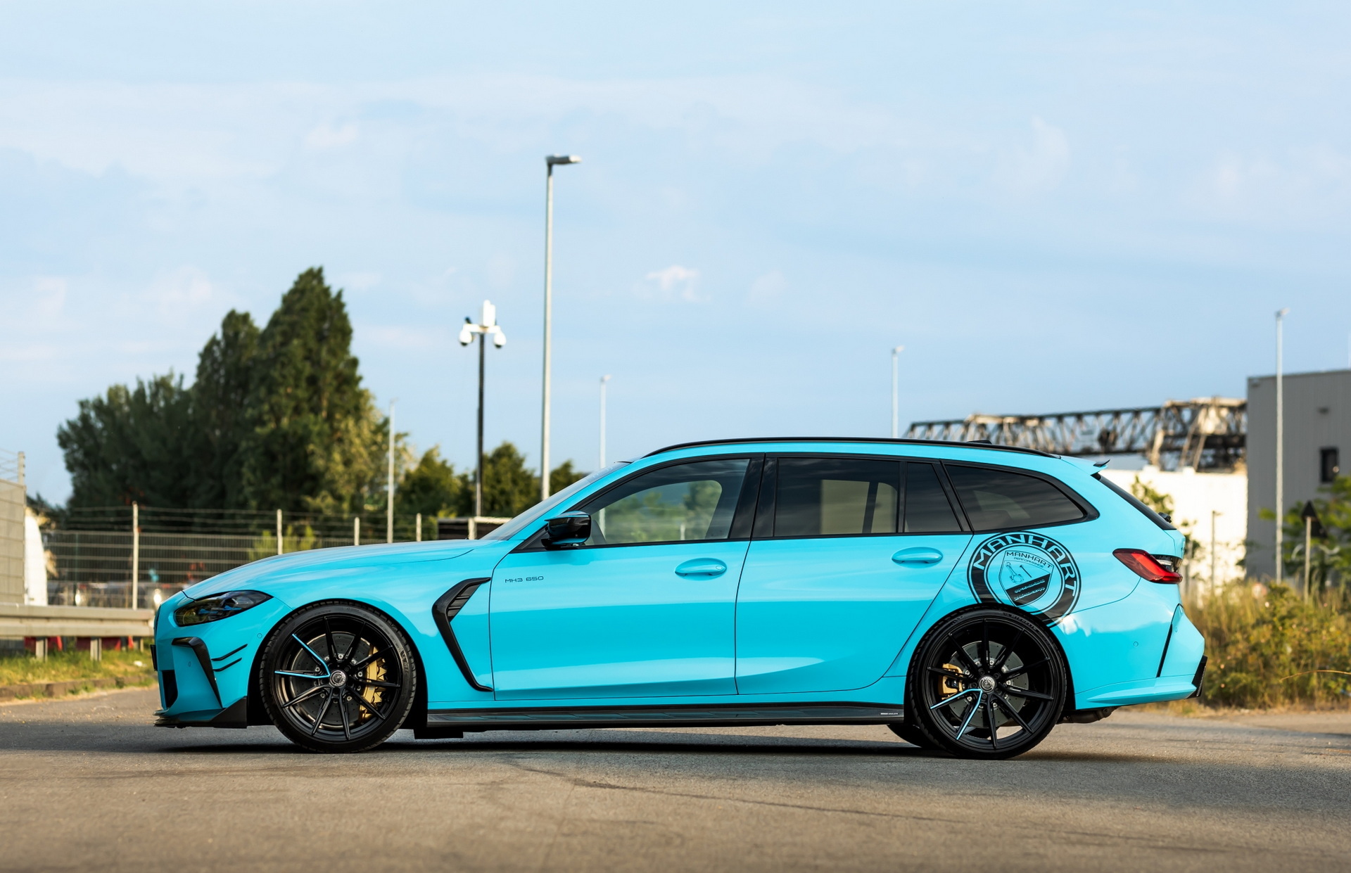 BMW M3 Touring Gets 641 HP, More Carbon, And A Baby Blue Wrap By ...