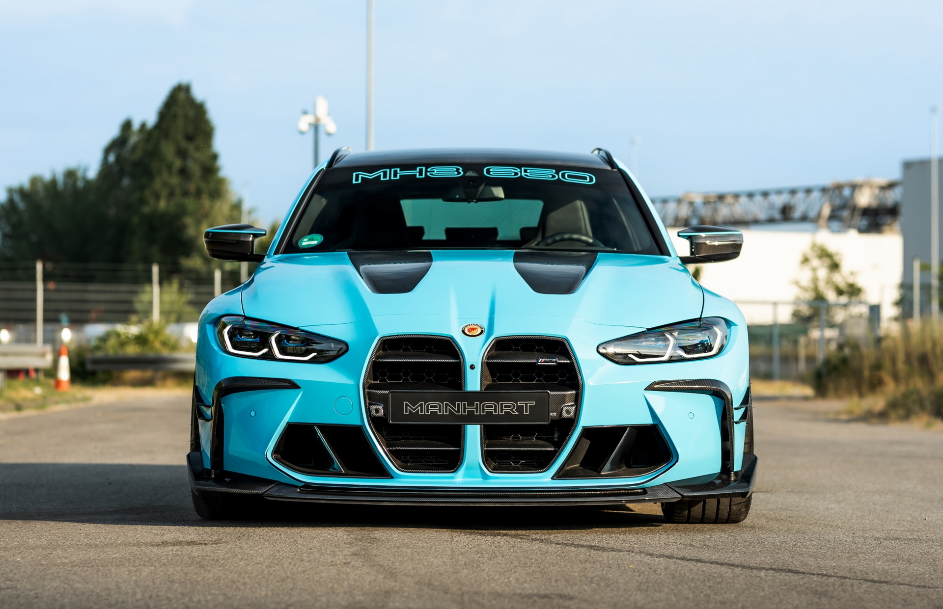 BMW M3 Touring Gets 641 HP, More Carbon, And A Baby Blue Wrap By ...