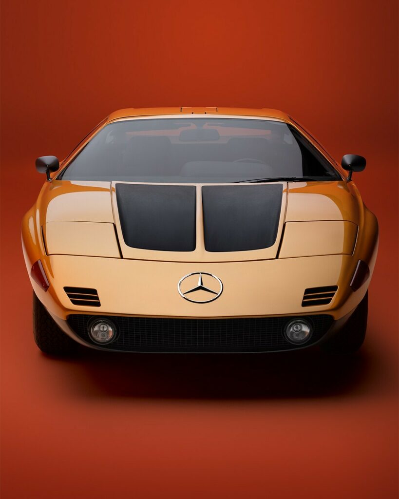 Mercedes Teases A Modern-Day Take On The C111 Concept | Carscoops