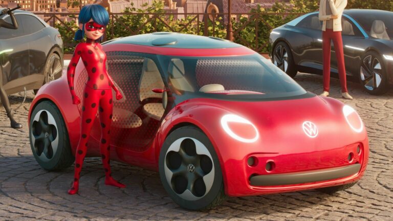 VW Beetle Electric Concept Makes Surprise Appearance In Paris | Carscoops