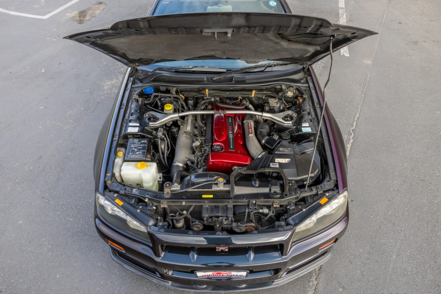 Super Rare R34 Nissan Skyline GT-R V-Spec In Midnight Purple Up For ...