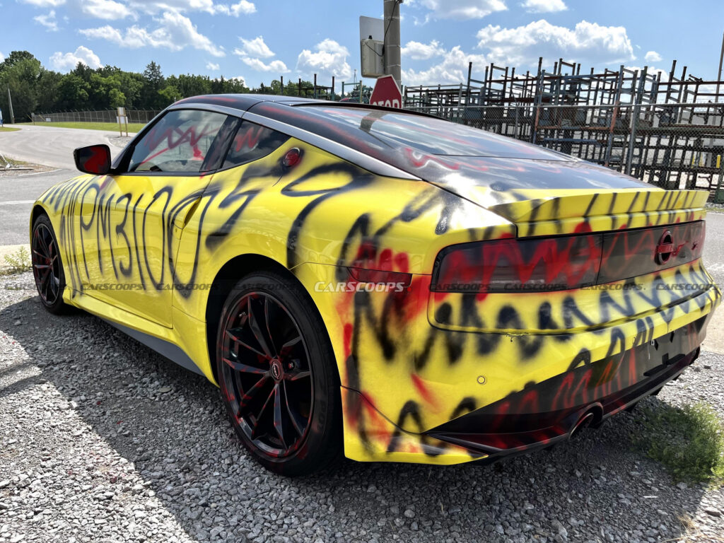 The Mystery Behind Those Spray-Painted Nissan Z And Frontiers Is ...