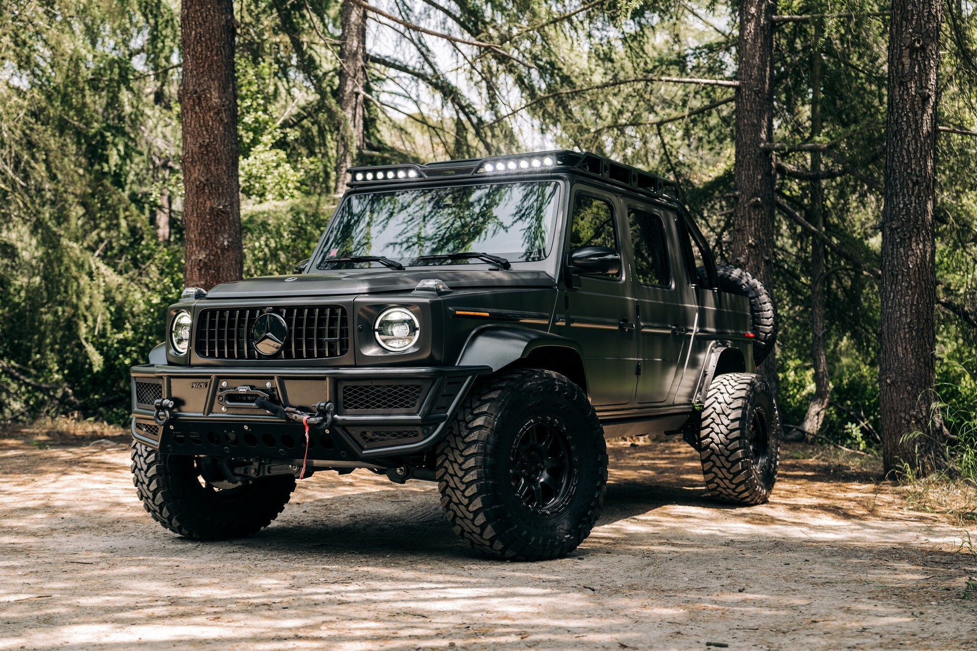 Mercedes-AMG G63 SUV Transformed Into An Overlanding-Focused Pickup ...