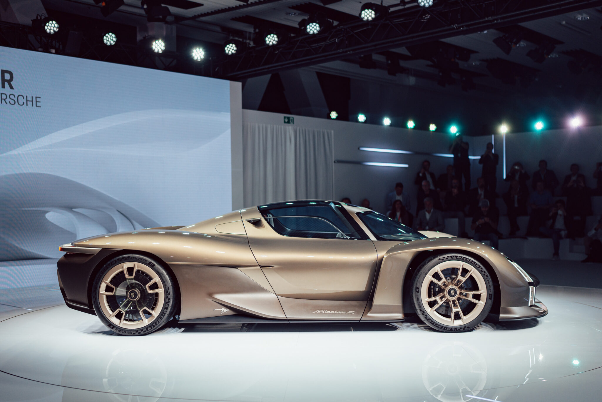 New Porsche Mission X Is An Electric Hypercar Concept Charging For ...