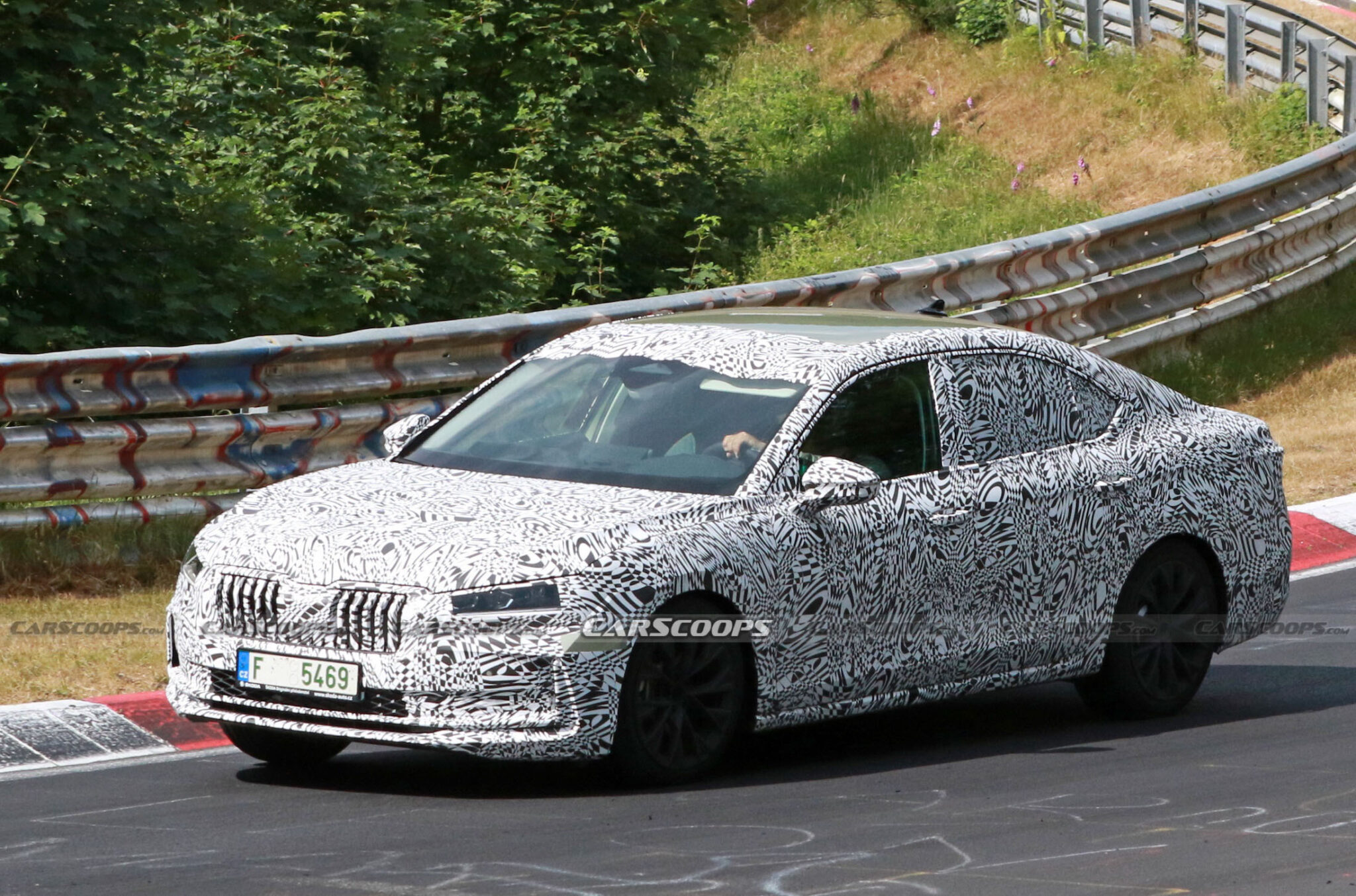All-New 2024 Skoda Superb Limbering Up For Launch, But Will It Be The ...