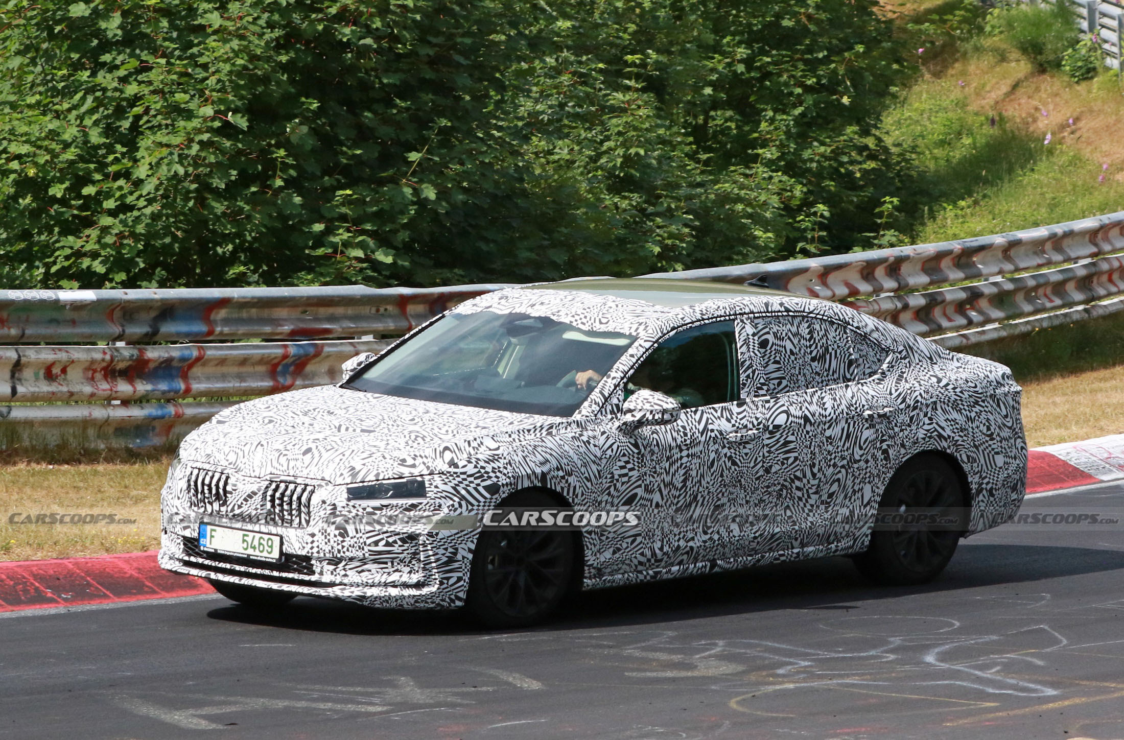 All-New 2024 Skoda Superb Limbering Up For Launch, But Will It Be The ...