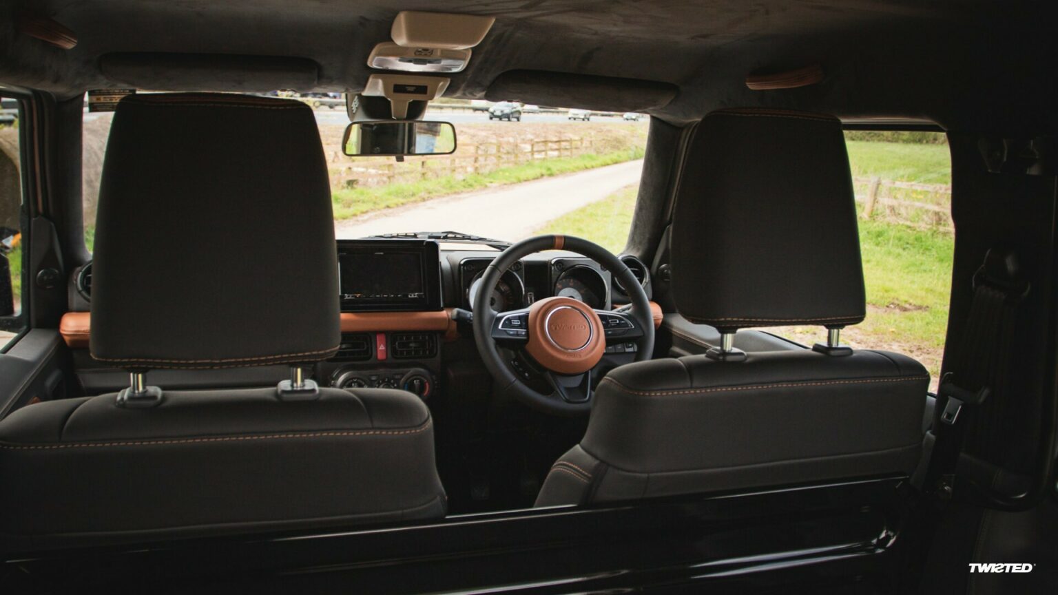 Twisted Gives Suzuki Jimny A Fancy Leather Interior And A Turbo, For A ...
