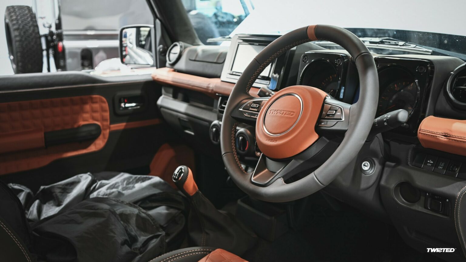 Twisted Gives Suzuki Jimny A Fancy Leather Interior And A Turbo, For A ...