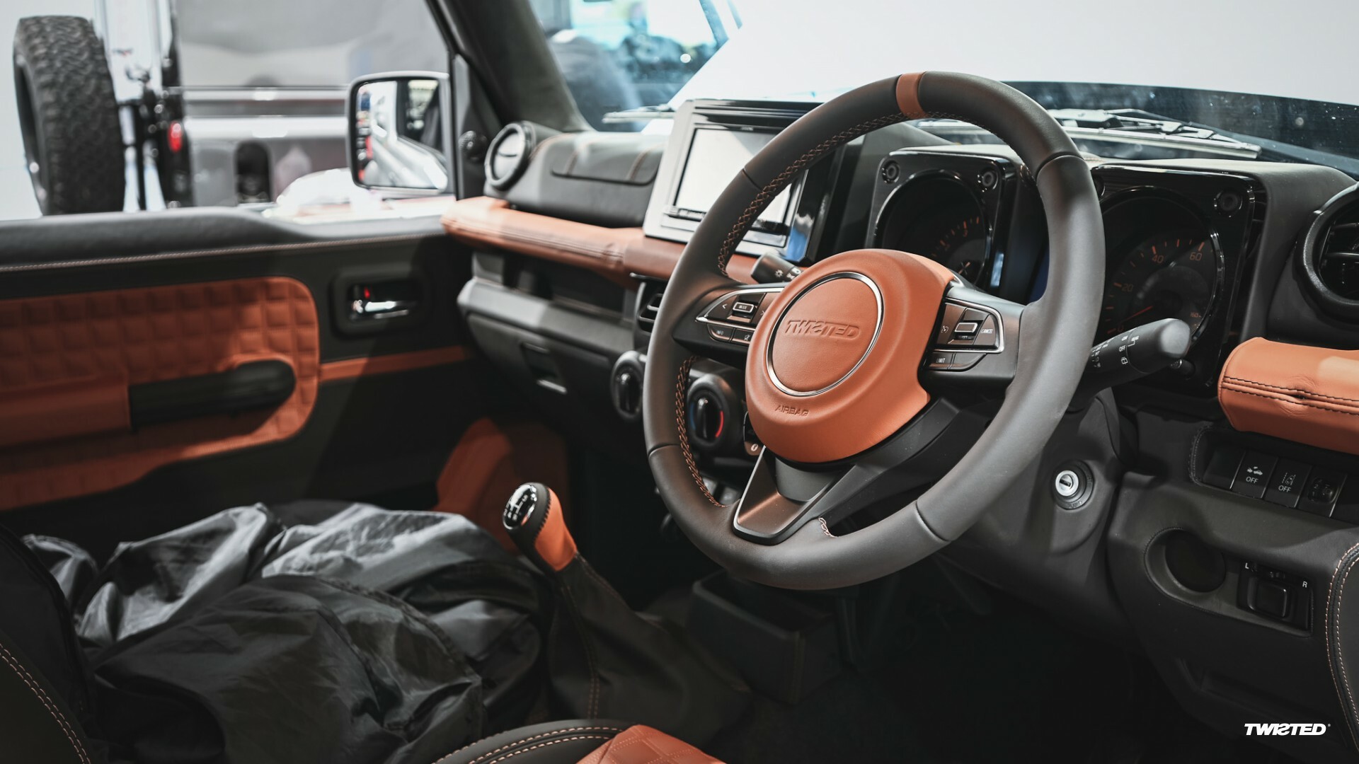 Twisted Gives Suzuki Jimny A Fancy Leather Interior And A Turbo, For A ...