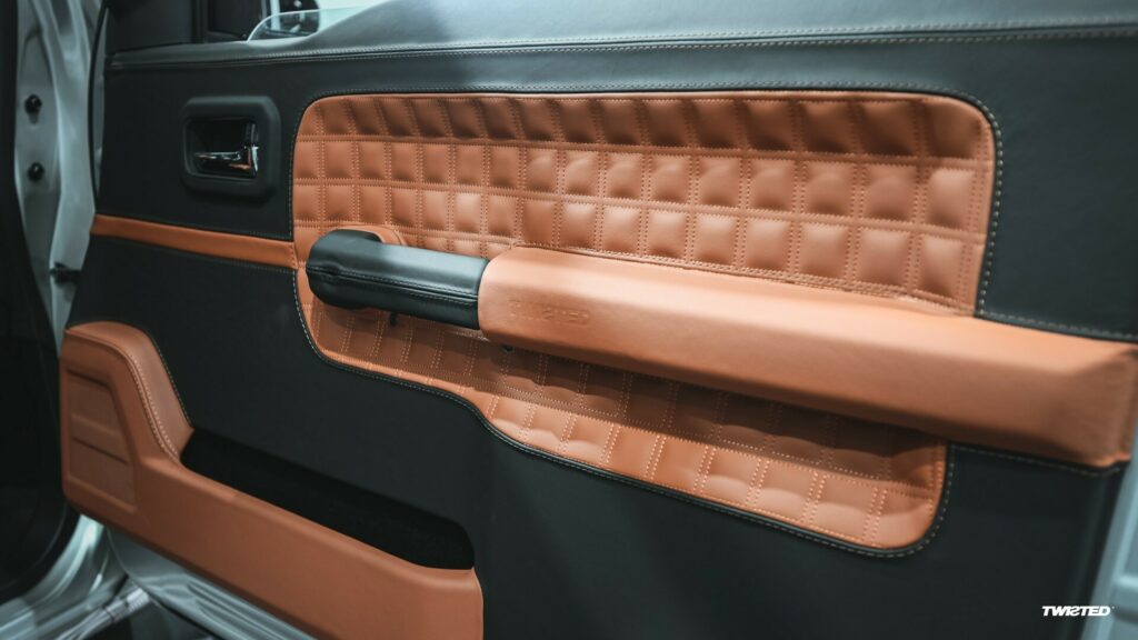 Twisted Gives Suzuki Jimny A Fancy Leather Interior And A Turbo, For A ...
