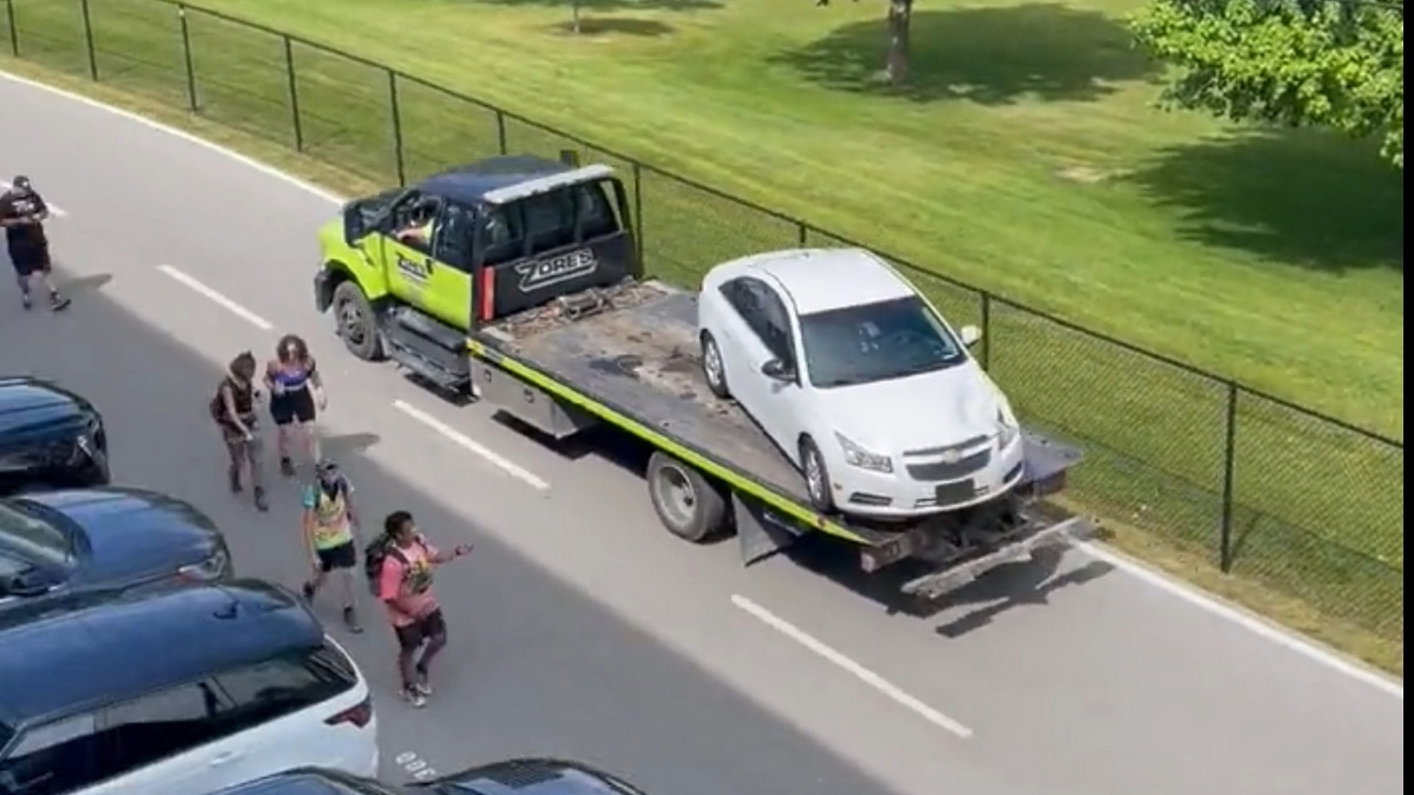 Owner Of Chevy Cruze Wrecked By Flying Indy500 Wheel Will Have Her Car ...