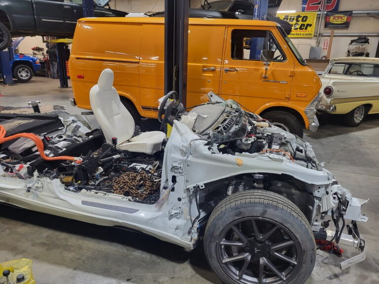 Tesla-Swapped 1974 Ford E-100 Van Is A Cool Electromod Sleeper | Carscoops