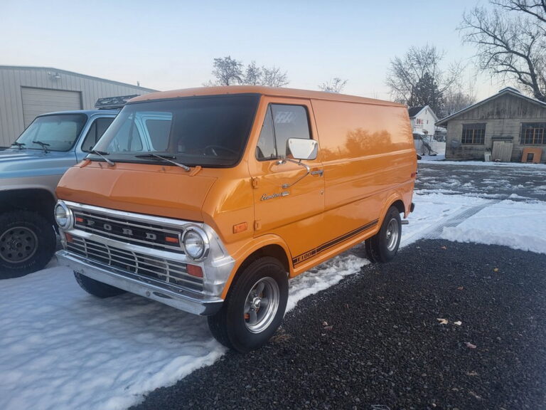 Tesla-Swapped 1974 Ford E-100 Van Is A Cool Electromod Sleeper | Carscoops