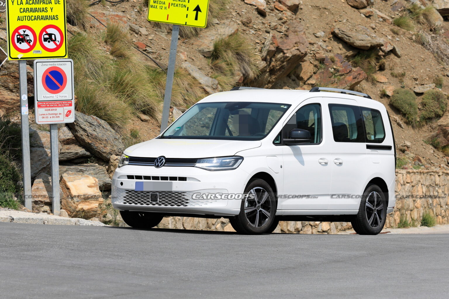 VW Caddy eHybrid Shows It All, Including Massive Infotainment Screen ...