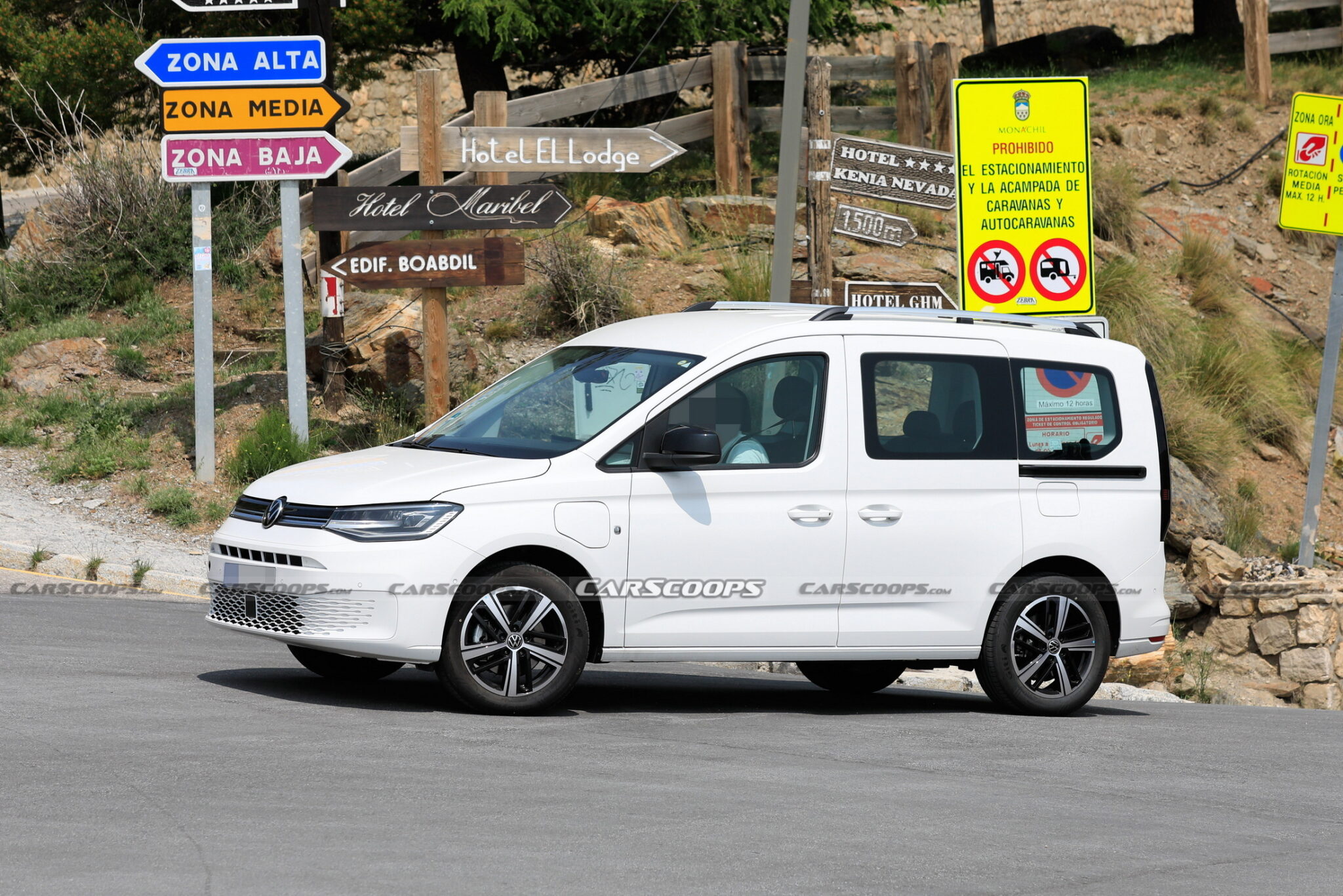 VW Caddy eHybrid Shows It All, Including Massive Infotainment Screen ...