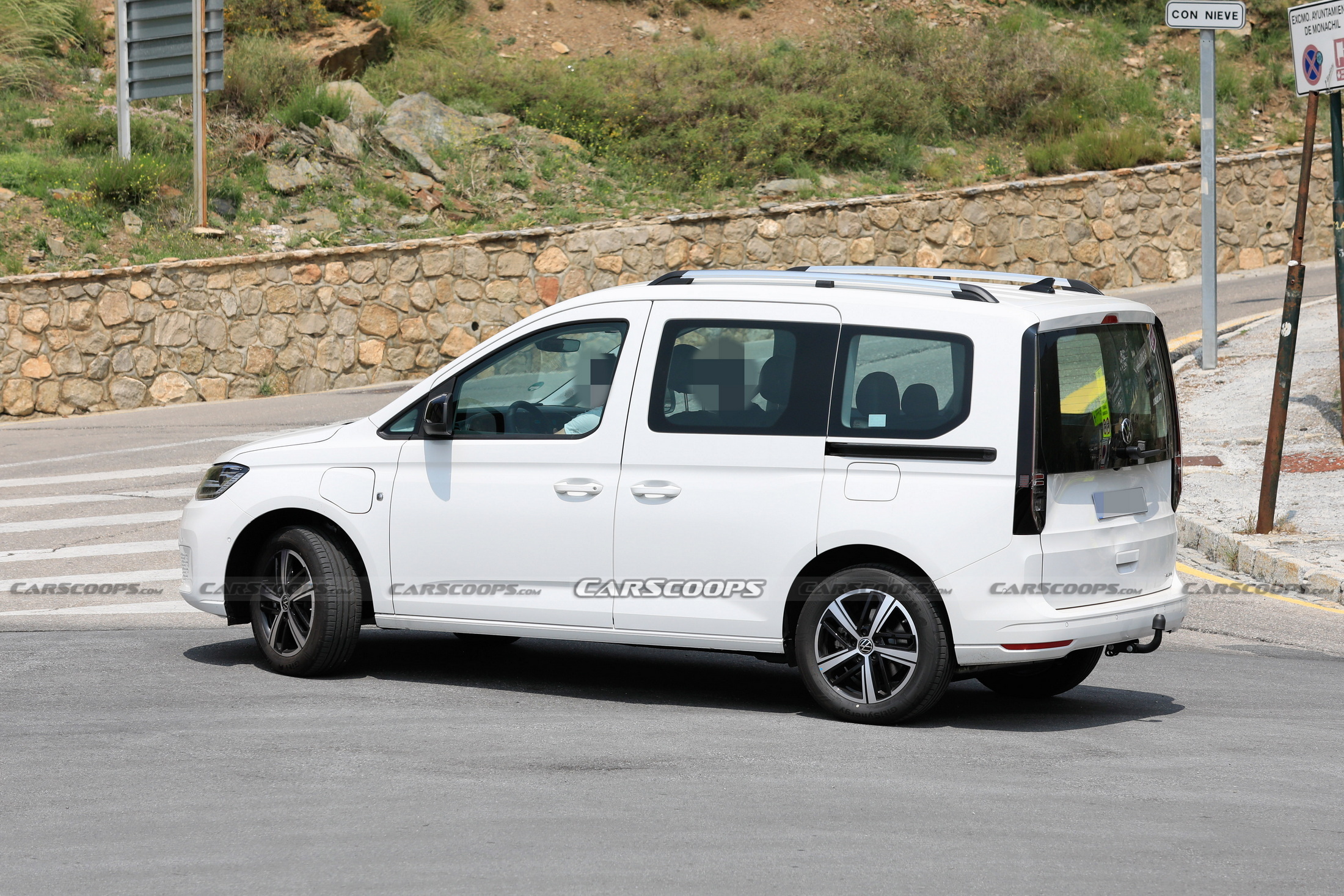 VW Caddy eHybrid Shows It All, Including Massive Infotainment Screen ...