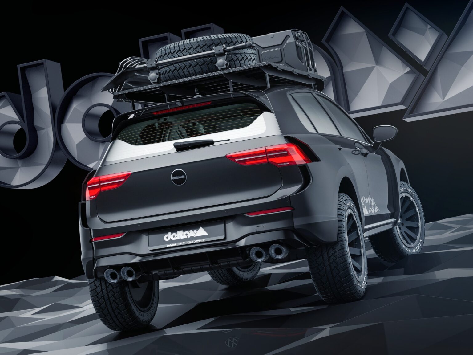 VW Golf R Turned Into A Cool Crossover By Delta 4×4 | Carscoops