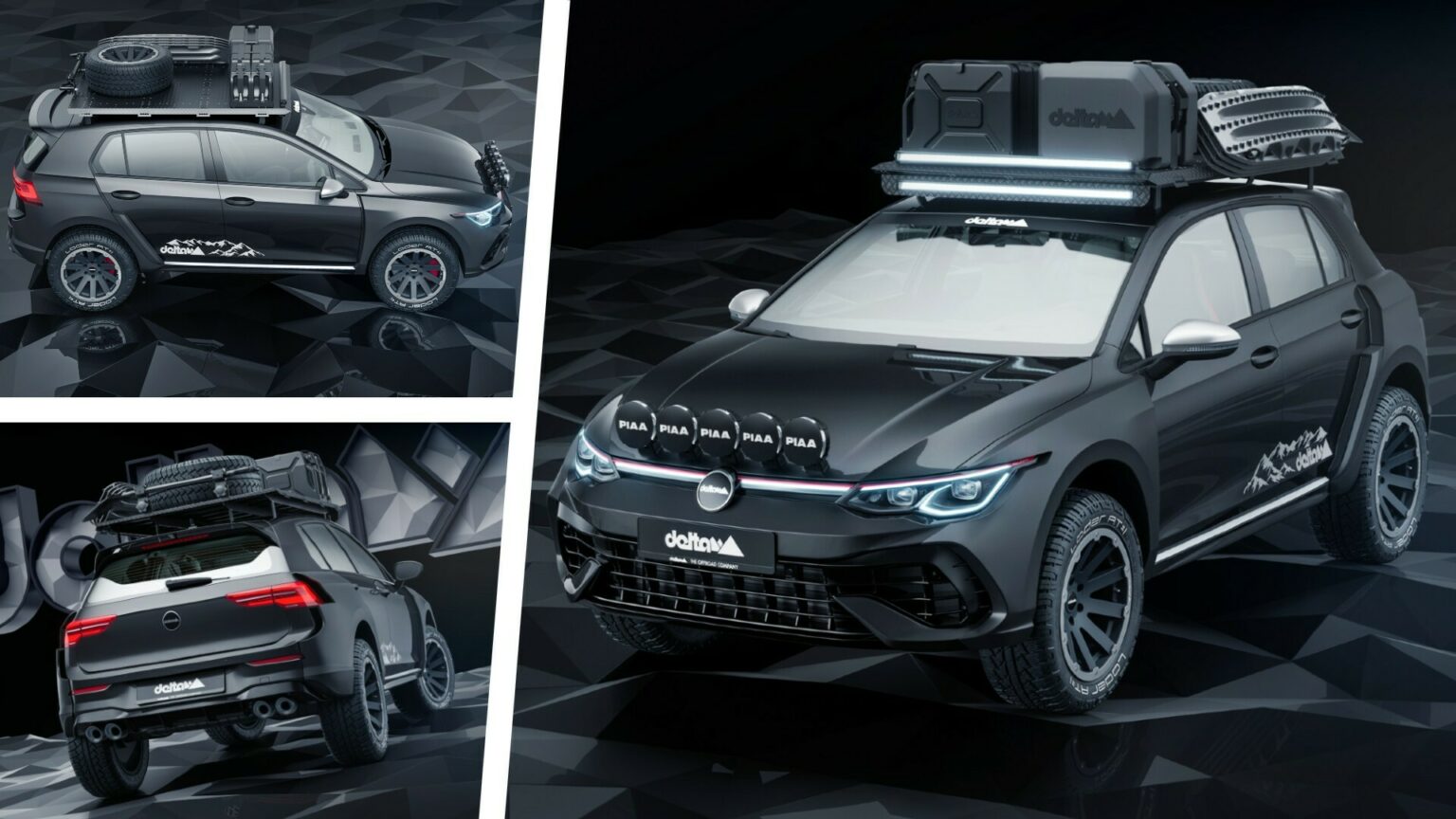 VW Golf R Turned Into A Cool Crossover By Delta 4×4 | Carscoops