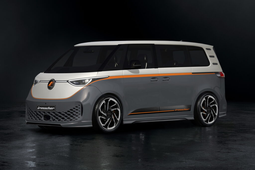 VW ID. Buzz Shows Sporty Side With Irmscher’s Bodykit And Wheels ...