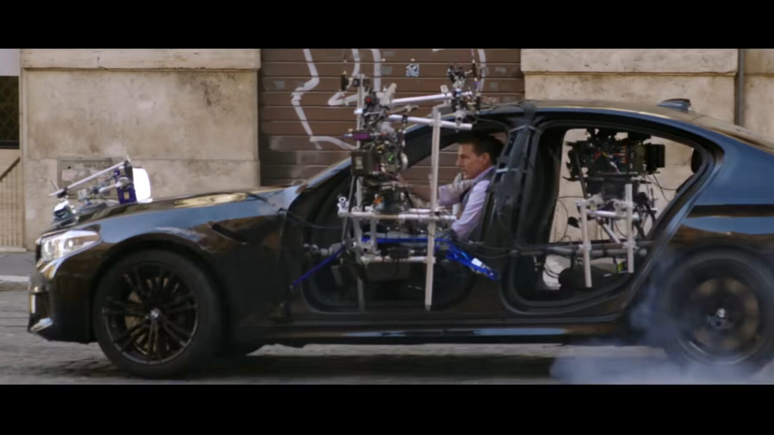 Watch Tom Cruise Drift A BMW And Fiat With One Hand In New Mission ...