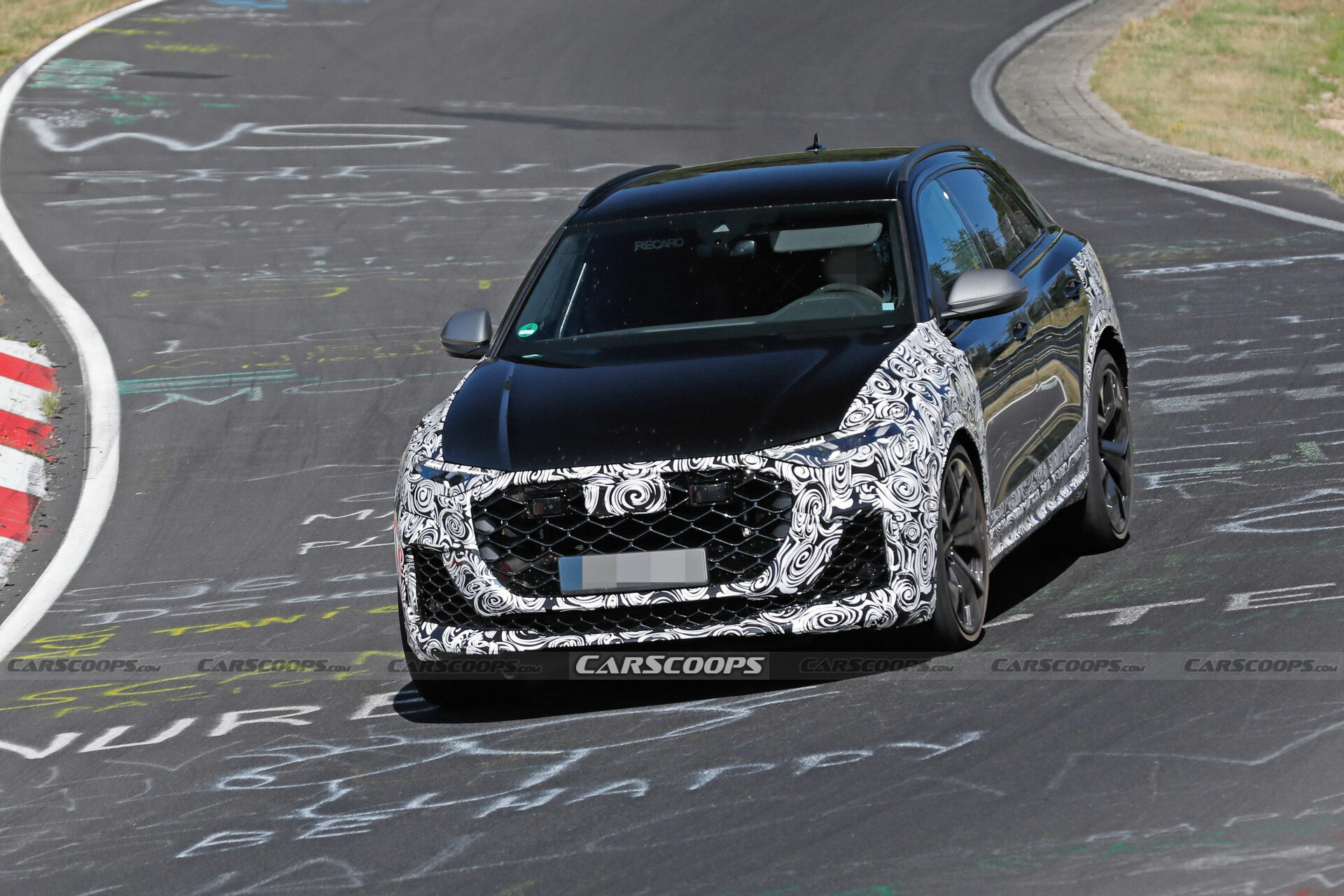 2024 Audi RS Q8 Shows Its Bigger Grin In New Spy Photos | Carscoops