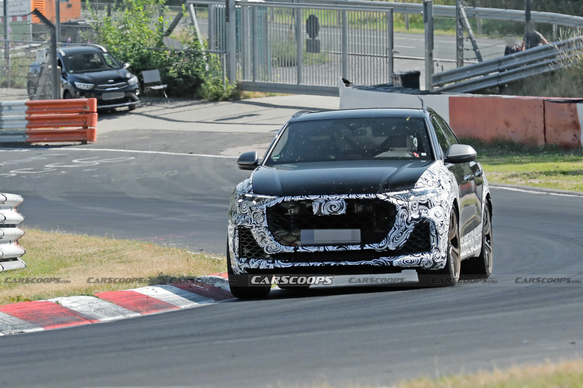 2024 Audi RS Q8 Shows Its Bigger Grin In New Spy Photos | Carscoops