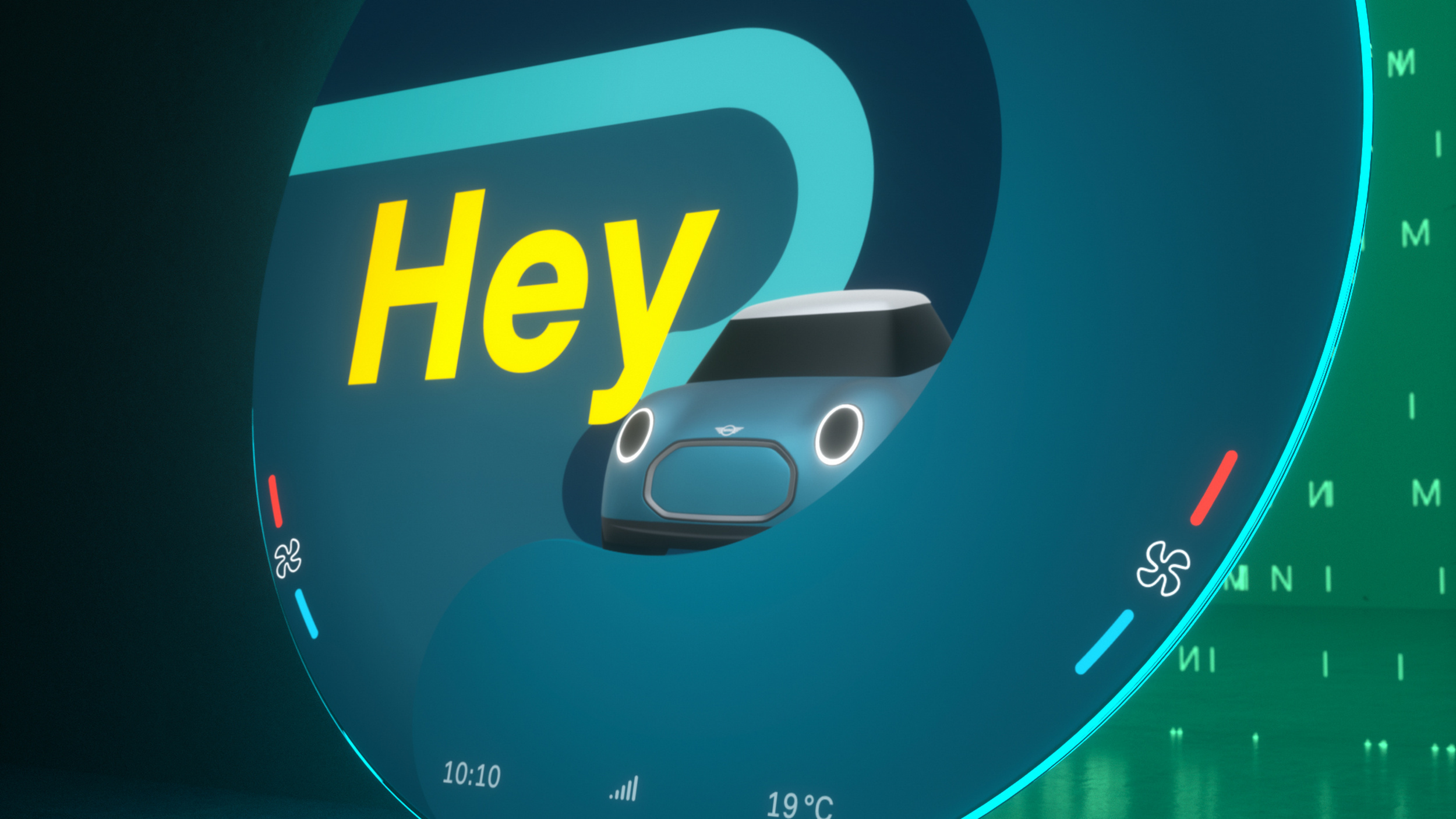 2025 MINI Cooper Goes All-In On Circular Display That Offers Gaming And A Dog Avatar | Carscoops